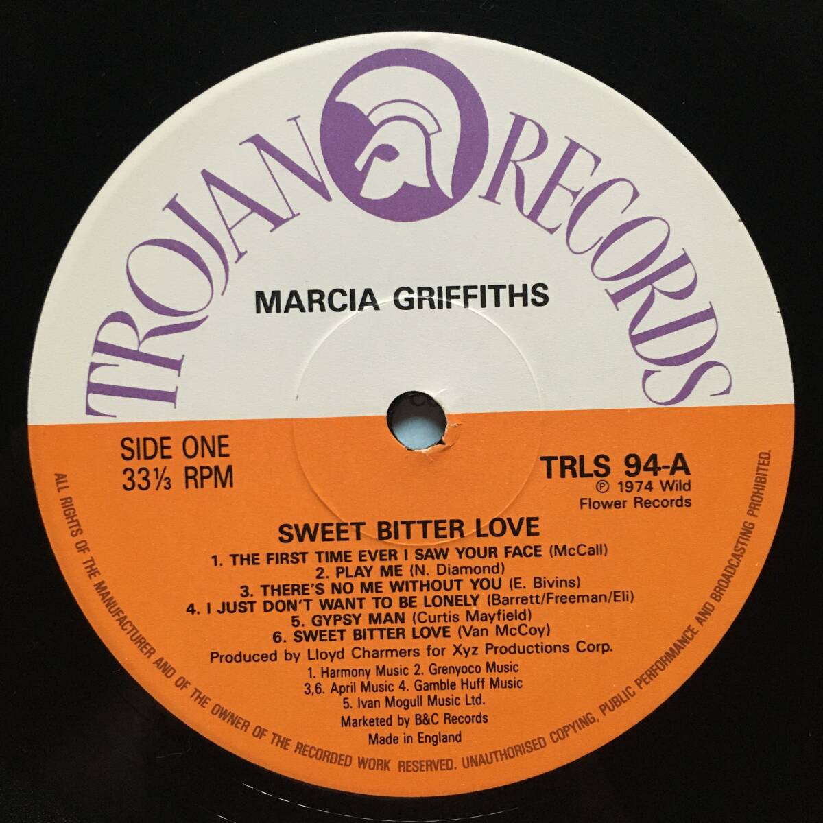 UK TROJAN MARCIA GRIFFITHS マーシャ グリフィス SWEET BITTER LOVE ラヴァーズ定番(レゲエ)｜売買 ...