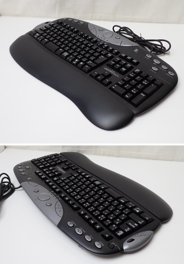 Logicool/ロジクール Internet Navigator Keyboard SE 有線キーボード iK-37SE/USB PS/2 ...