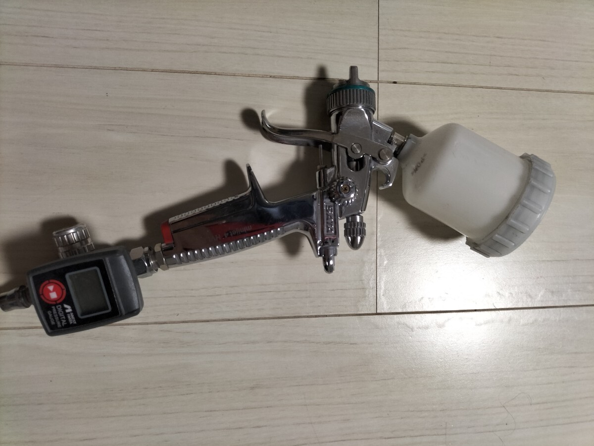 SATA miniJET 4 HVLP口径1.0 サタ ミニジェット スプレーガン アネスト岩田 IWATA(エアーガン)｜売買された ...