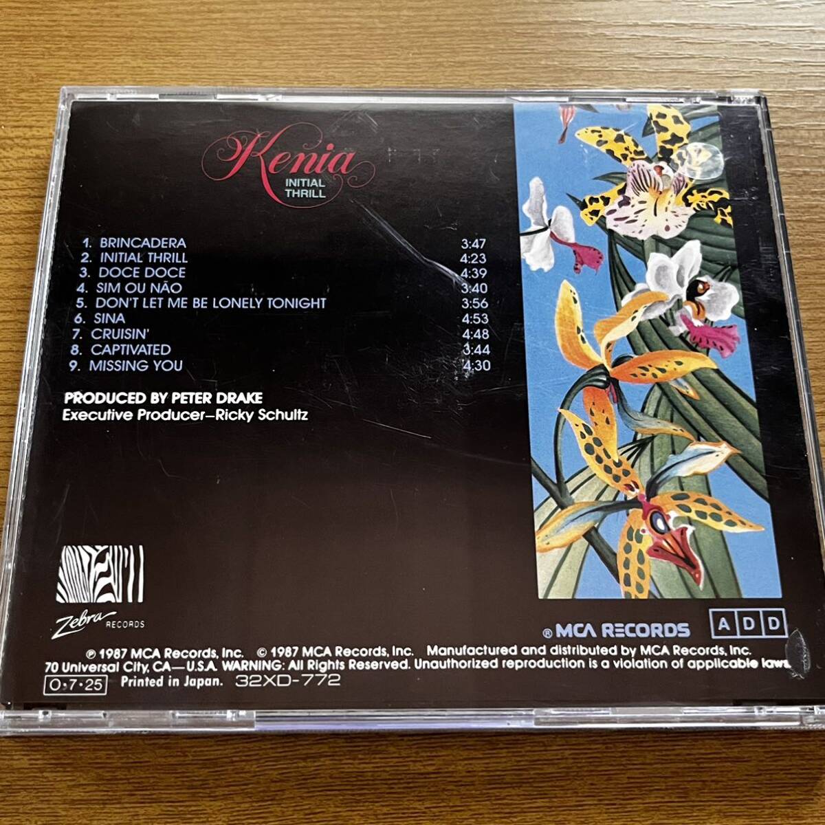 CD 帯付 ケニア KENIA INITIAL THRILL 日本語解説有り ディスク良好(ボーカル)｜売買されたオークション情報、yahooの商品情報をアーカイブ公開 - オークファン ...