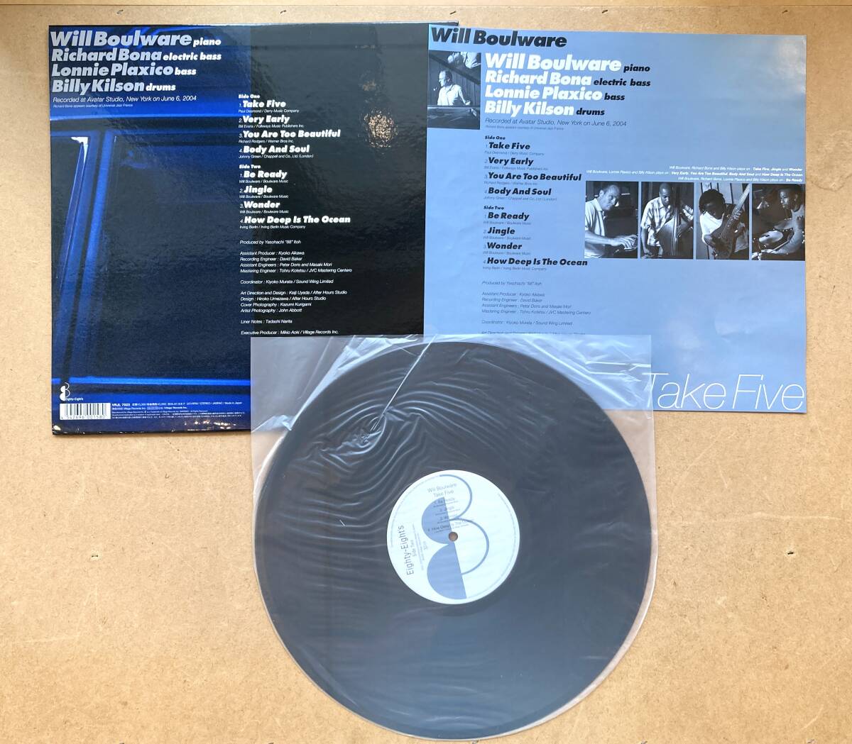 盤面 Will Boulware / Take Five Eighty-Eight's VRJL 7009 2002 JPN EX ...
