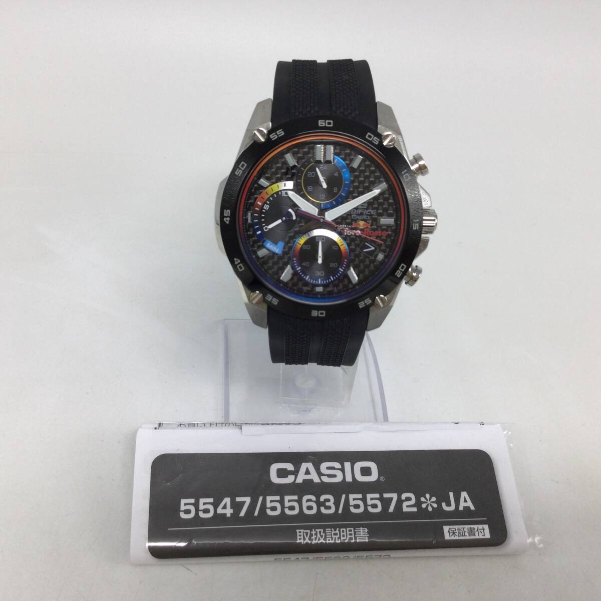 O76＃ QZ/不動品 CASIO EDIFICE Toro Rosso カシオ エディフィス EFR-557TR メンズ腕時計 クォーツ ...