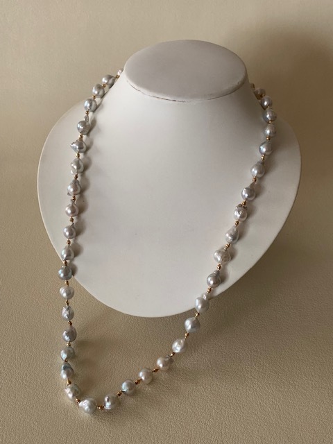 天然 バロックパール ネックレス K14 全長約68cm 54.08g 真珠(真珠)｜売買されたオークション情報、yahooの商品情報をアーカイブ公開 - オークファン（aucfan.com）