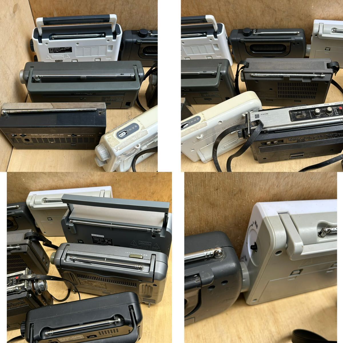 ラジオ SONY Panasonic AIWA AudioComm/ ICF-1100D MR-500 RF-700 RF-609 FR-C3 ...