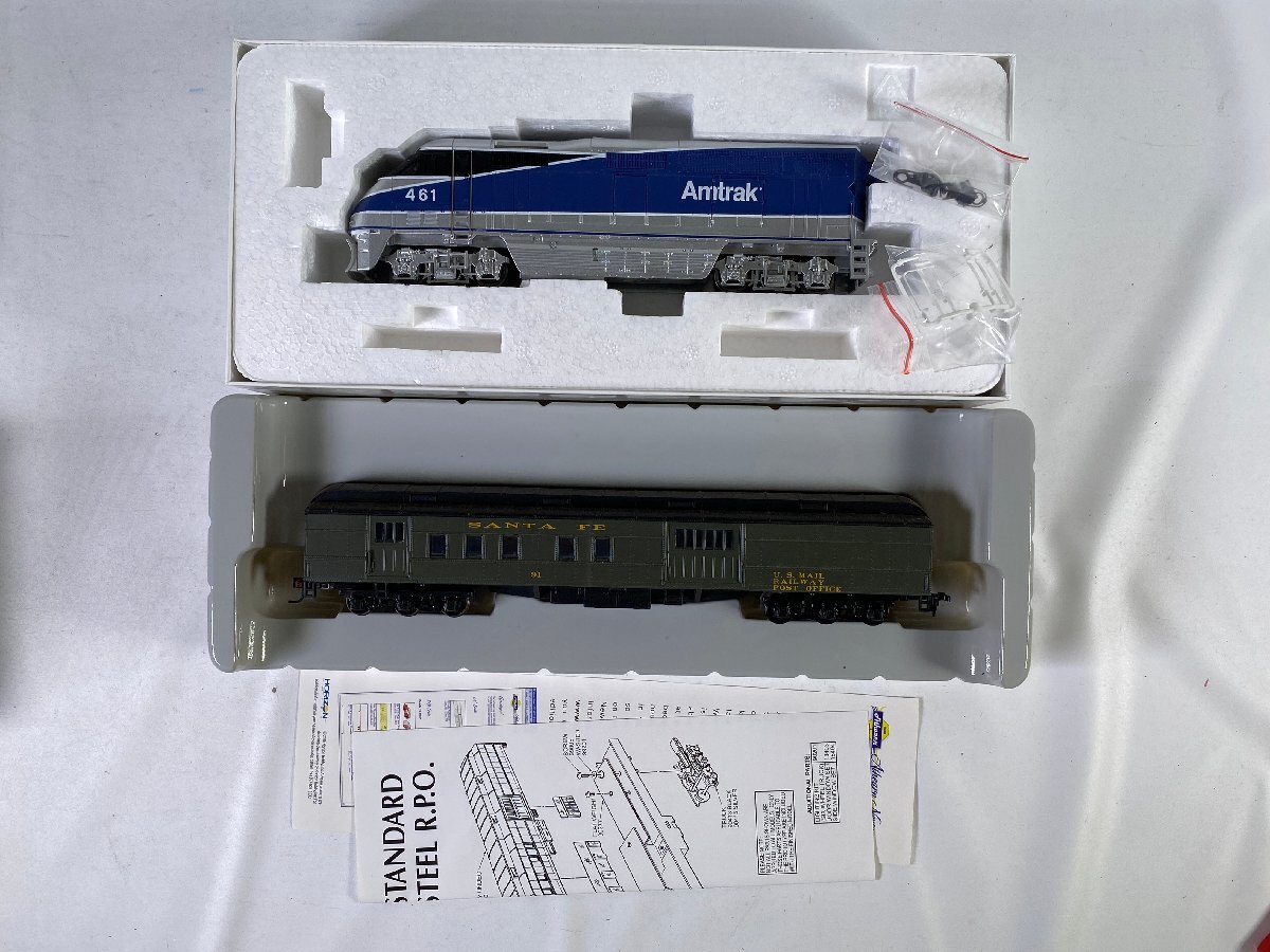 8-150 HOゲージ Athearn 2603 F59PHI Powered Amtrak West ＃461 / 7851 ATSF ...