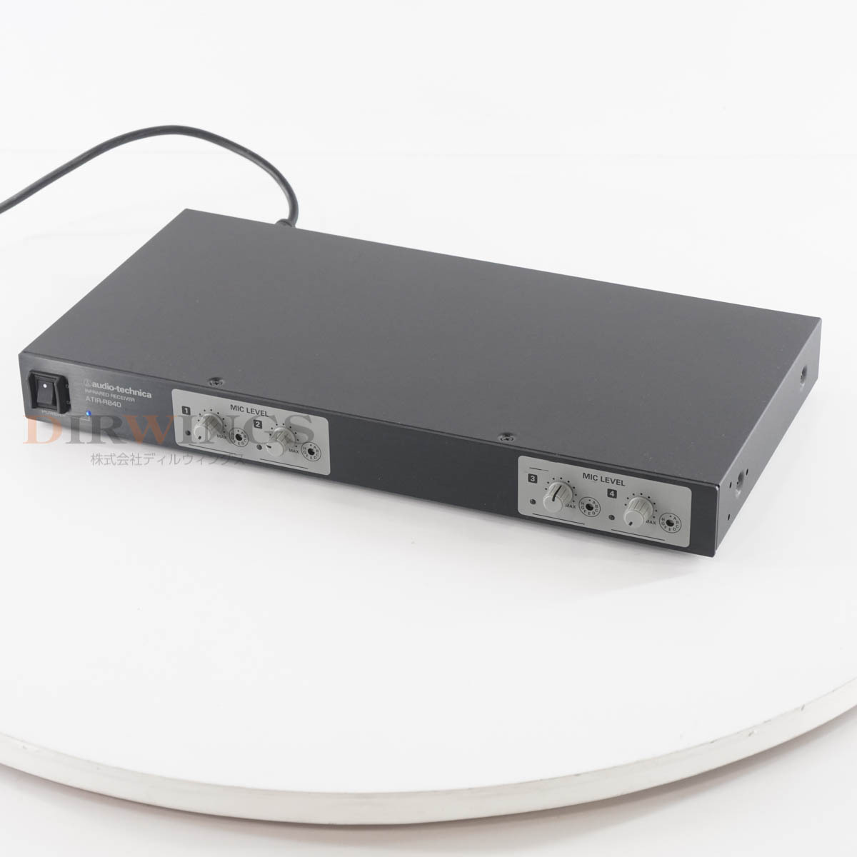 PG 8日保証 ATIR-R840 audio-technica オーディオテクニカ INFRARED RECEIVER 赤外線4ch ...
