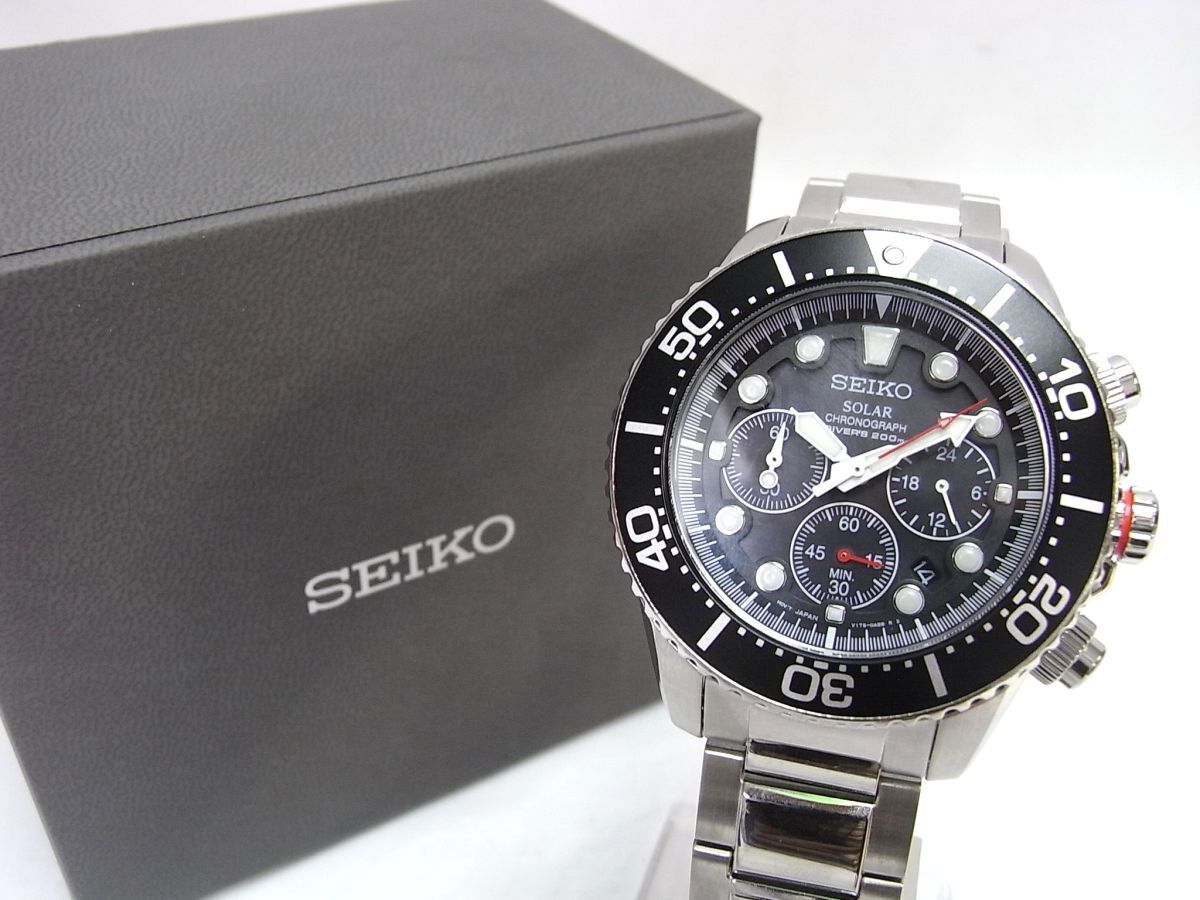 SEIKO V175の値段と価格推移は？｜120件の売買データからSEIKO V175の価値がわかる。販売や買取価格の参考にも。