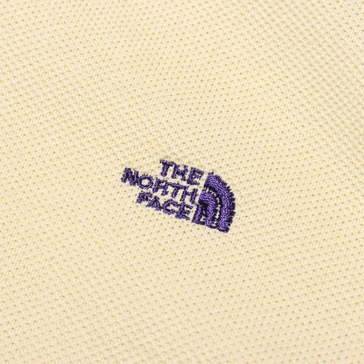 NT3408N THE NORTH FACE PURPLE LABEL ノース フェイス Moss Stitch Field Short Sleeve Polo ショートスリーブポロシャツ L ...