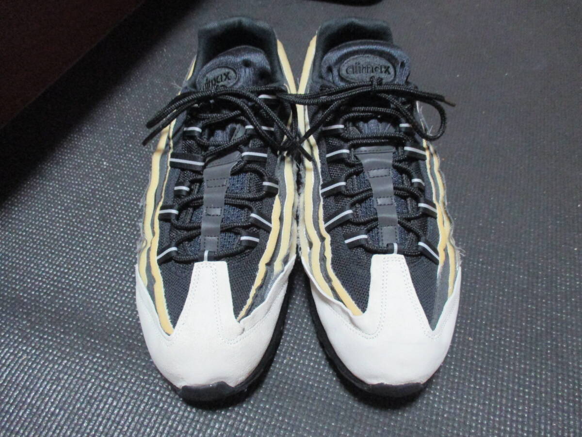 数回着用 送料800円 NIKE × COMME des GARCONS HOMME PLUS AIR MAX 95/CDG WHITE ...