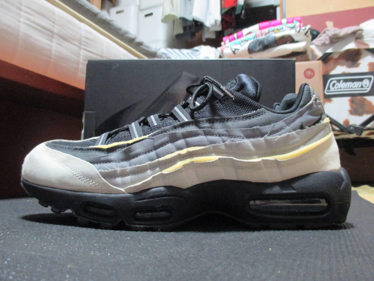 数回着用 送料800円 NIKE × COMME des GARCONS HOMME PLUS AIR MAX 95/CDG WHITE ...
