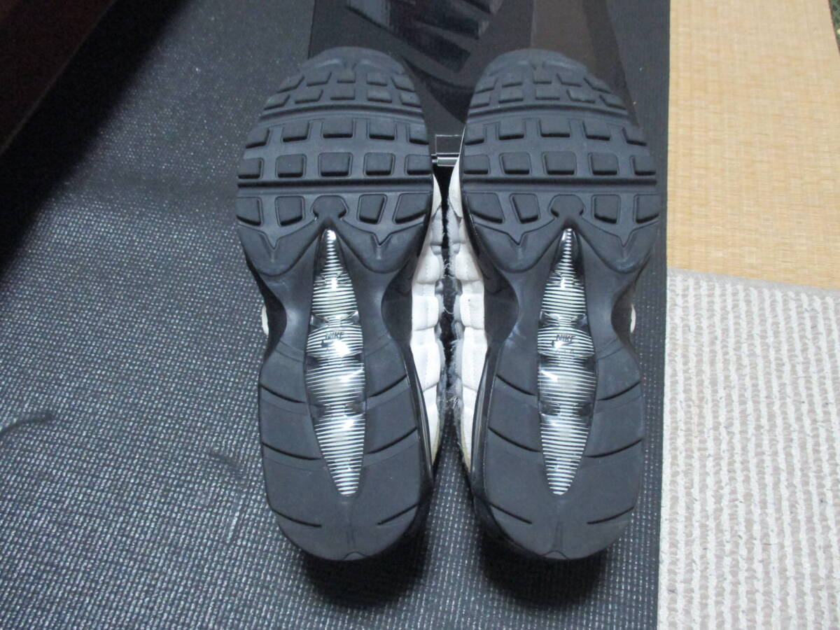 数回着用 送料800円 NIKE × COMME des GARCONS HOMME PLUS AIR MAX 95/CDG WHITE ...