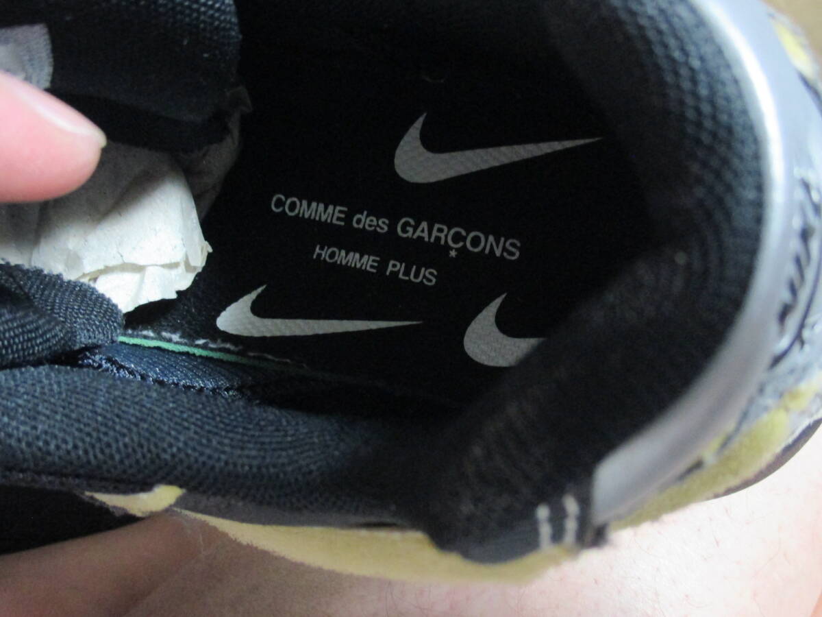 数回着用 送料800円 NIKE × COMME des GARCONS HOMME PLUS AIR MAX 95/CDG WHITE ...