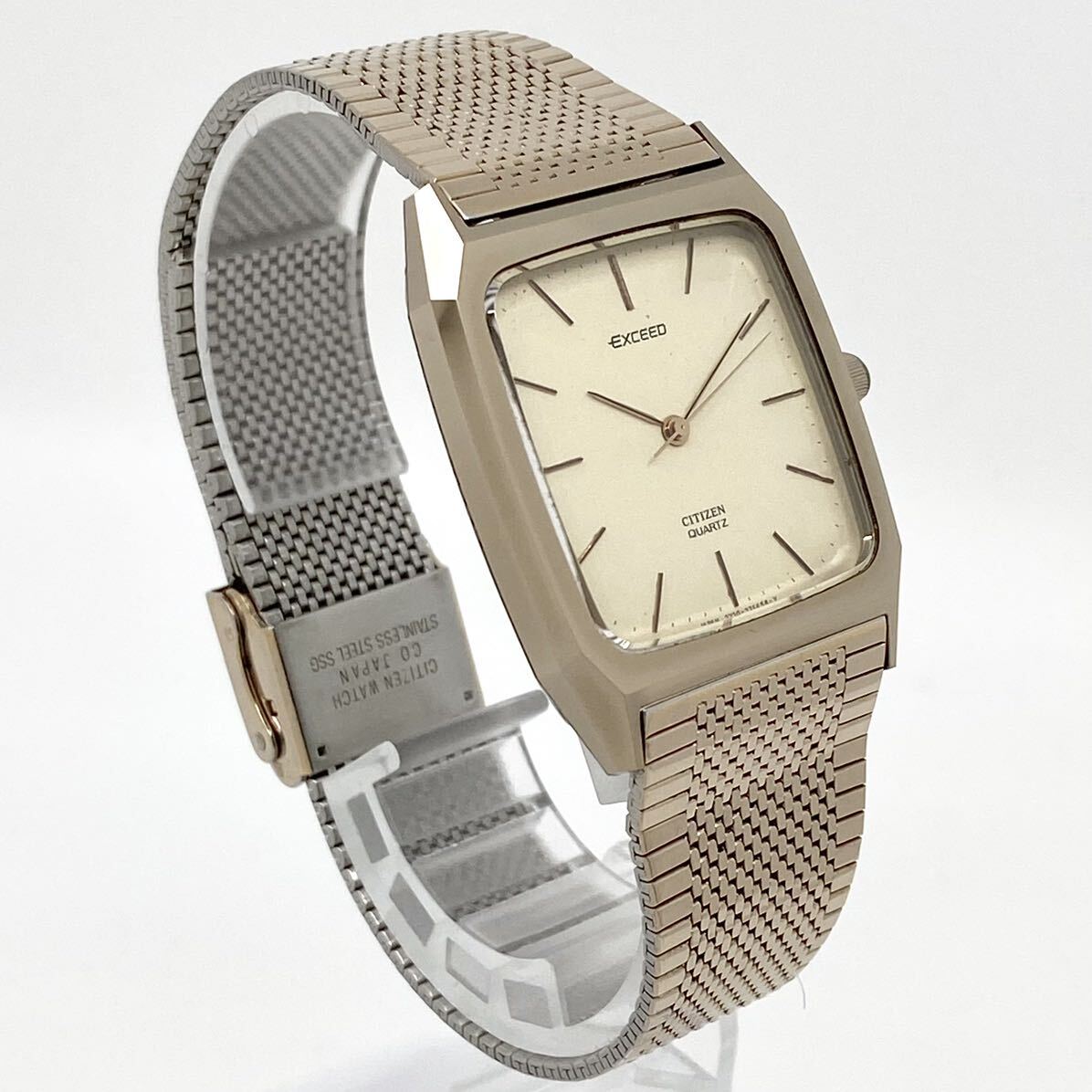 腕時計 メンズ レディース CITIZEN EXCEED クォーツ quartz ゴールド GOLD 2730-271742 シチズン ...