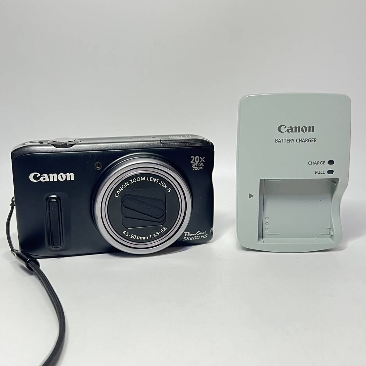 1円~ 通電のみ確認 キャノン Canon PowerShot SX260 HS PC1742 ZOOM LENS 20×IS 4.5-90 ...