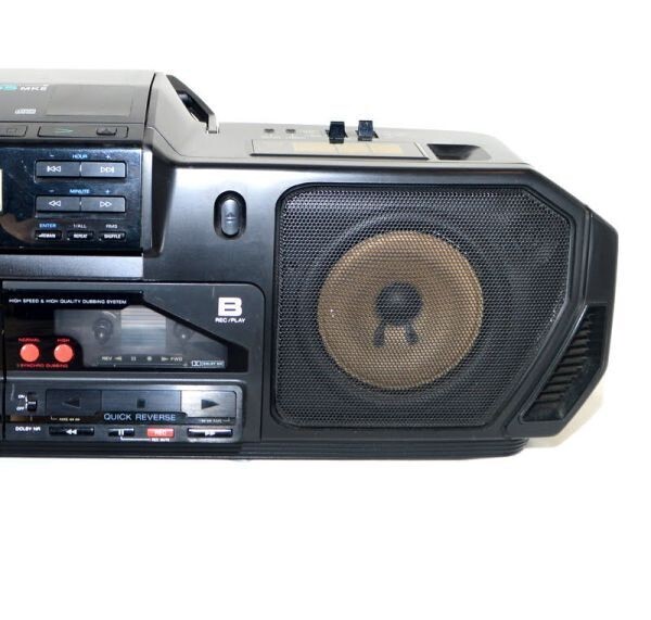 稀少リモコン付属 SONY ソニー CFD-DW95 MkⅡ DoDeCaHORN CD W cassette RM-C100 ドデカホーン RADIO CASSETTE CORDER バブル ...