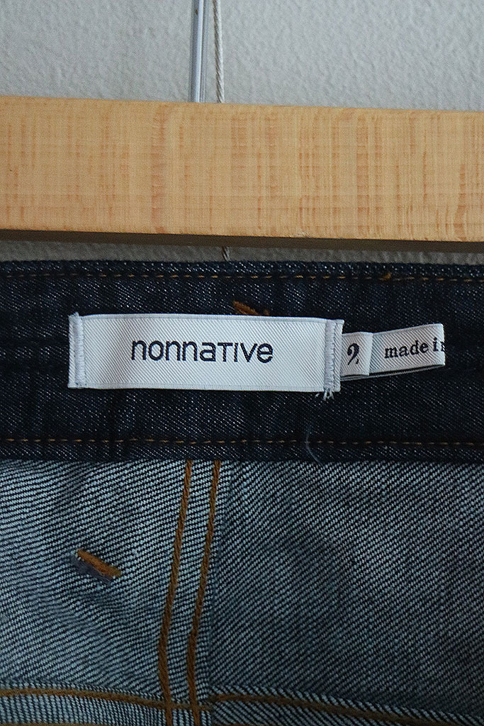 nonnative DWELLER 5P JEANS DROPPED FIT C/P 13oz DENIM STRETCH OW ノンネイティブ ジーンズ デニム ストレッチ インディゴ 2 ...