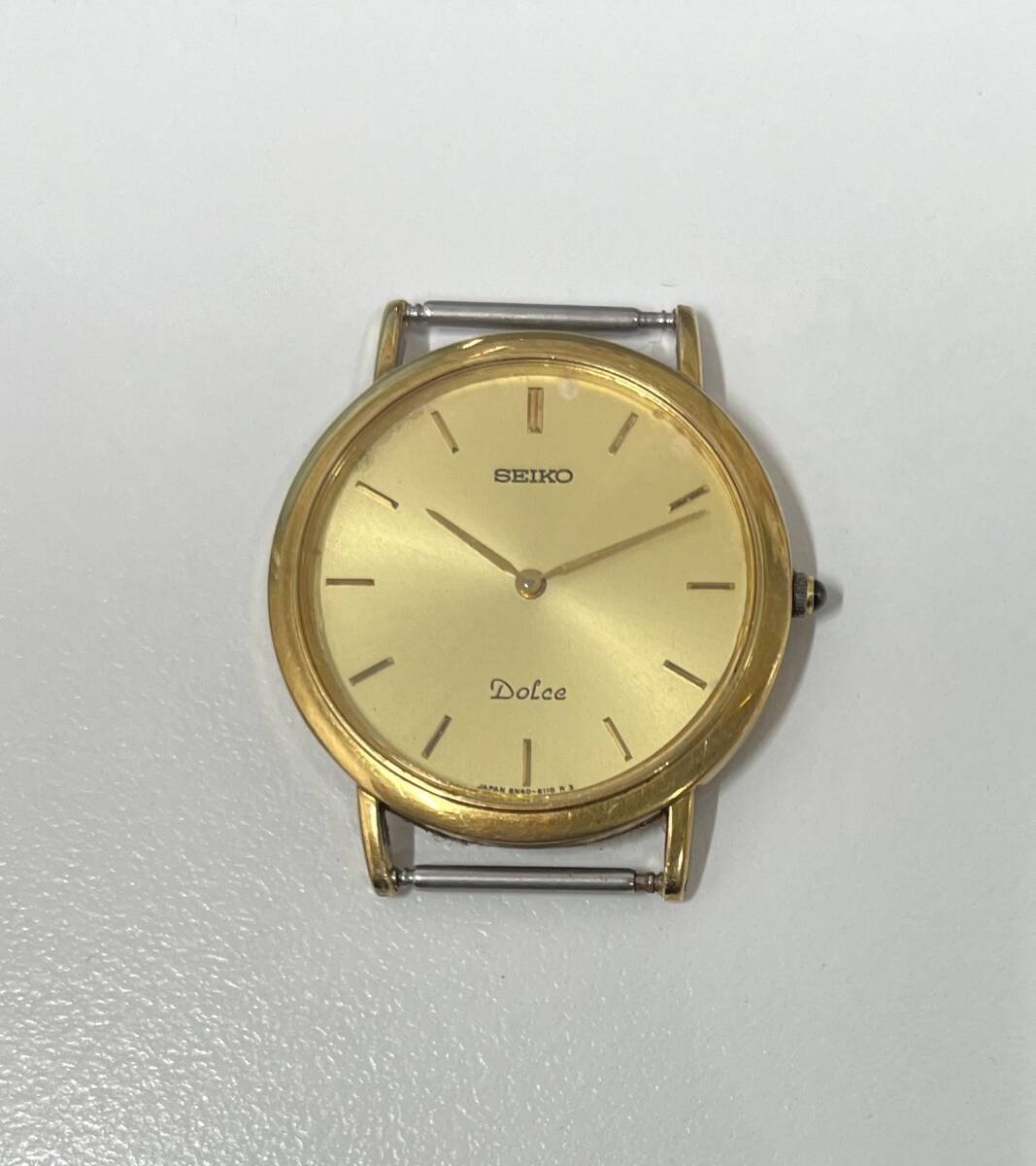SEIKO DOLCE セイコー ドルチェ 8N40-6080 腕時計 18KT K18 750 金無垢 ベルトなし 注目99円スタート ...