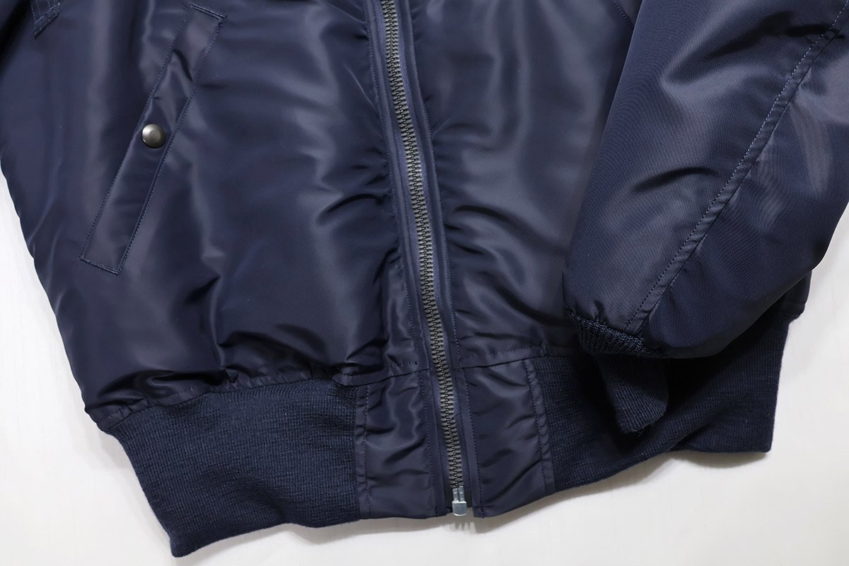 BuzzRickson's バズリクソンズ Type B-15C MOD / B.RICKSON & SONS. INC. カスタム フライトジャケット BR15133 品 AFブルー 40 ...