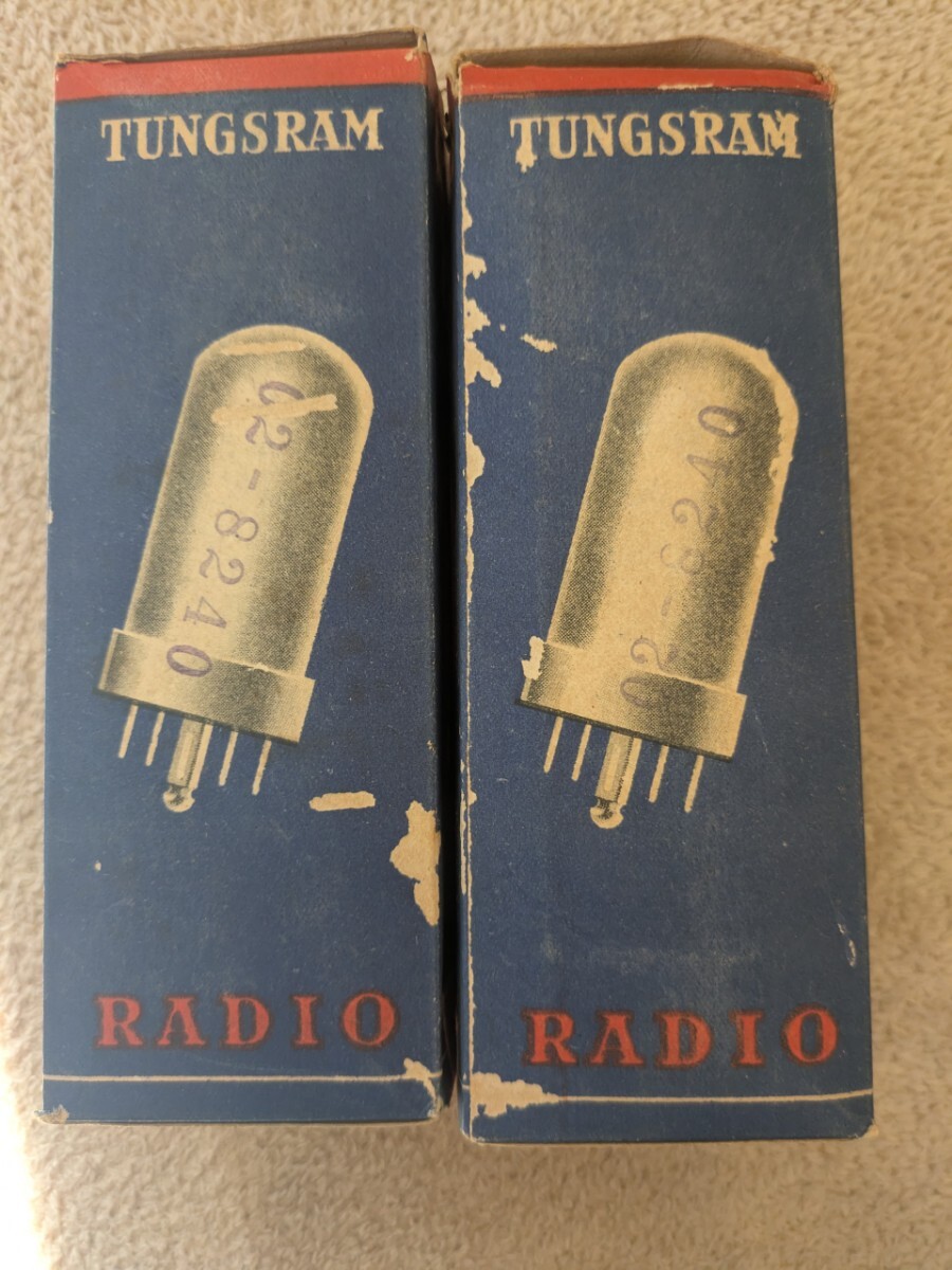 TUNGSRAM P27/500 直熱三極出力管 PX25 PP5/400 真空管 2本 導通確認OK テレフンケン TELEFUNKEN STC western electric RCA ...