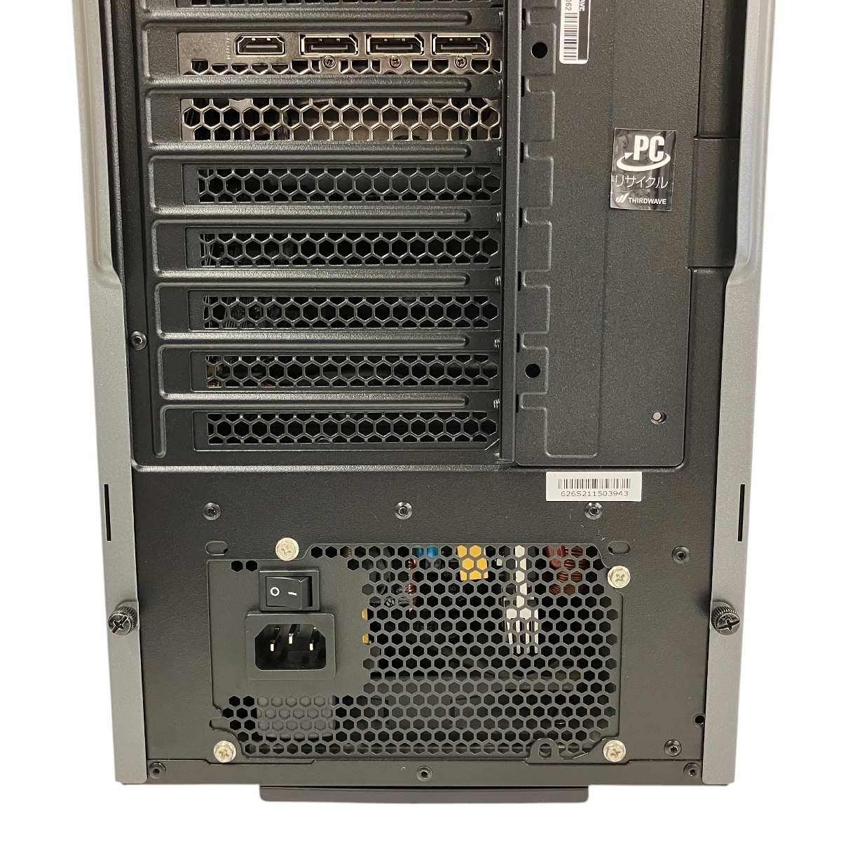 THIRDWAVE GALLERIA ZA7C-R37 デスクトップ PC 16GB SSD 1TB GeForce RTX 3070 Core i7 11700K @ 3.60GHz ...