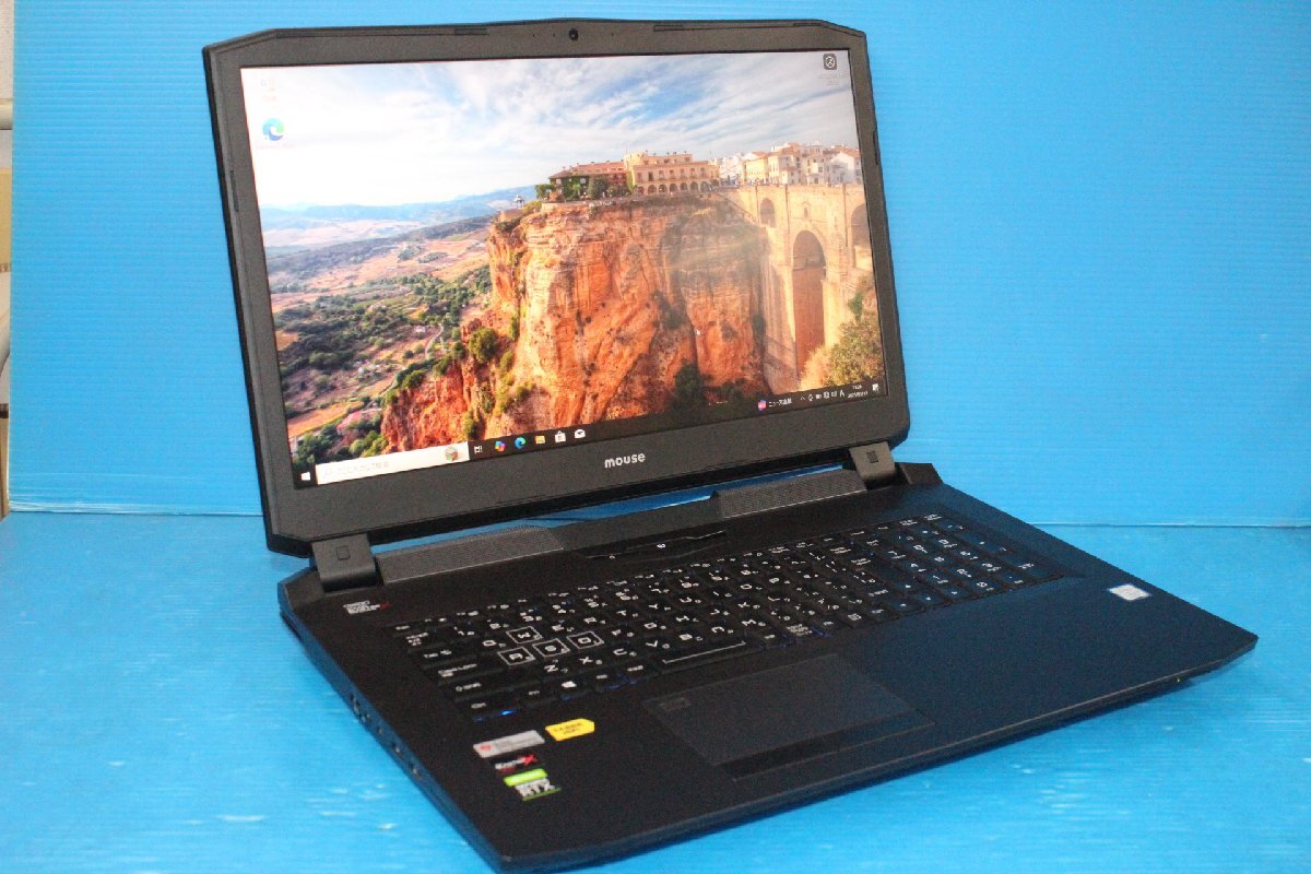 ゲーミングノートPC mouse computer DAIV-20017N-CLR / Core i7-9700K 3.6GHz / メモリ 64GB / NVMe 2TB 1TB×2基 ...