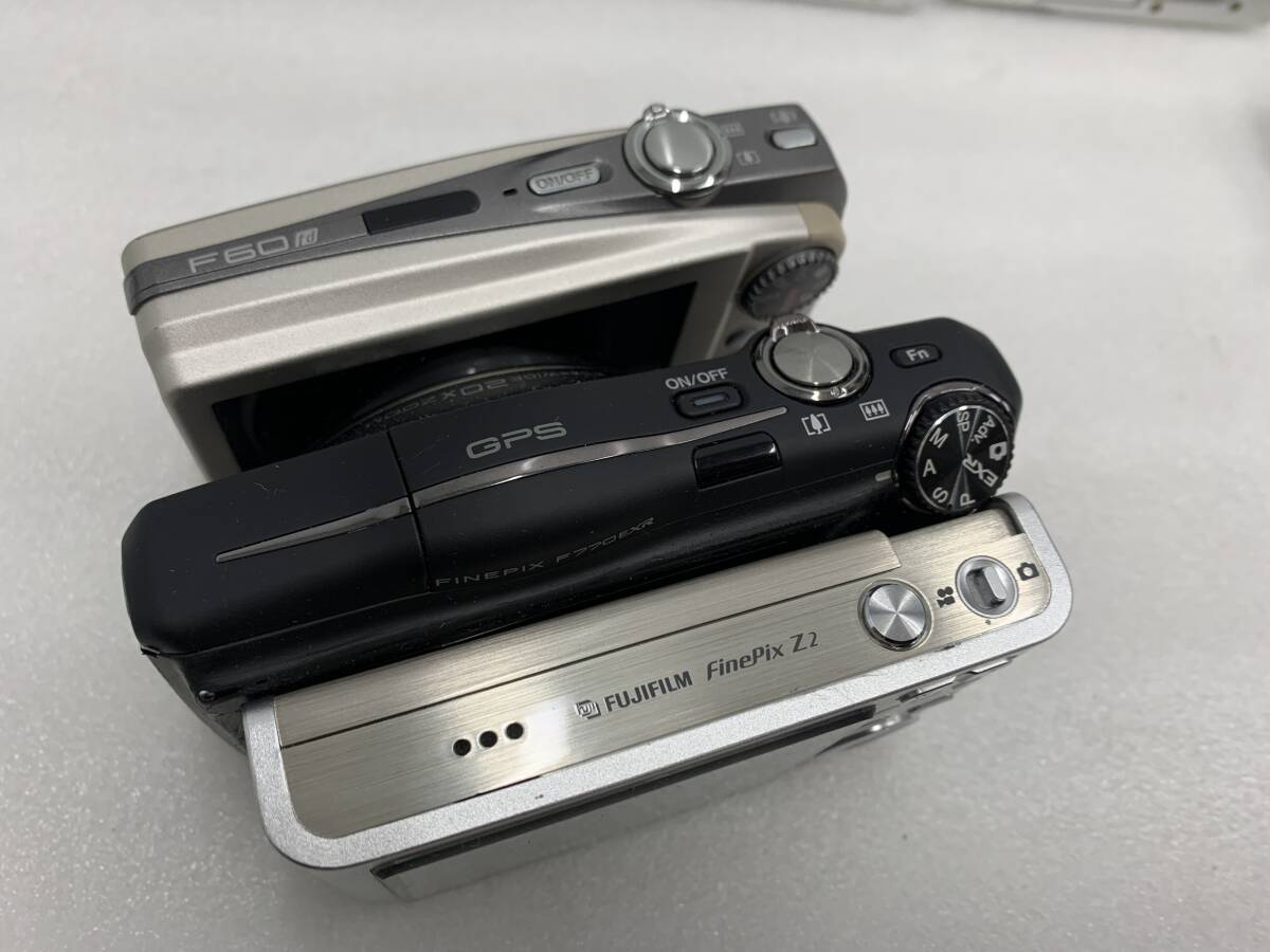 23/164 デジカメ コンパクトデジタルカメラ まとめ FUJIFILM FINEPIX F60fd F770EXR Z2 CASIO SONY OLYMPUS Panasonicなど 写真 ...