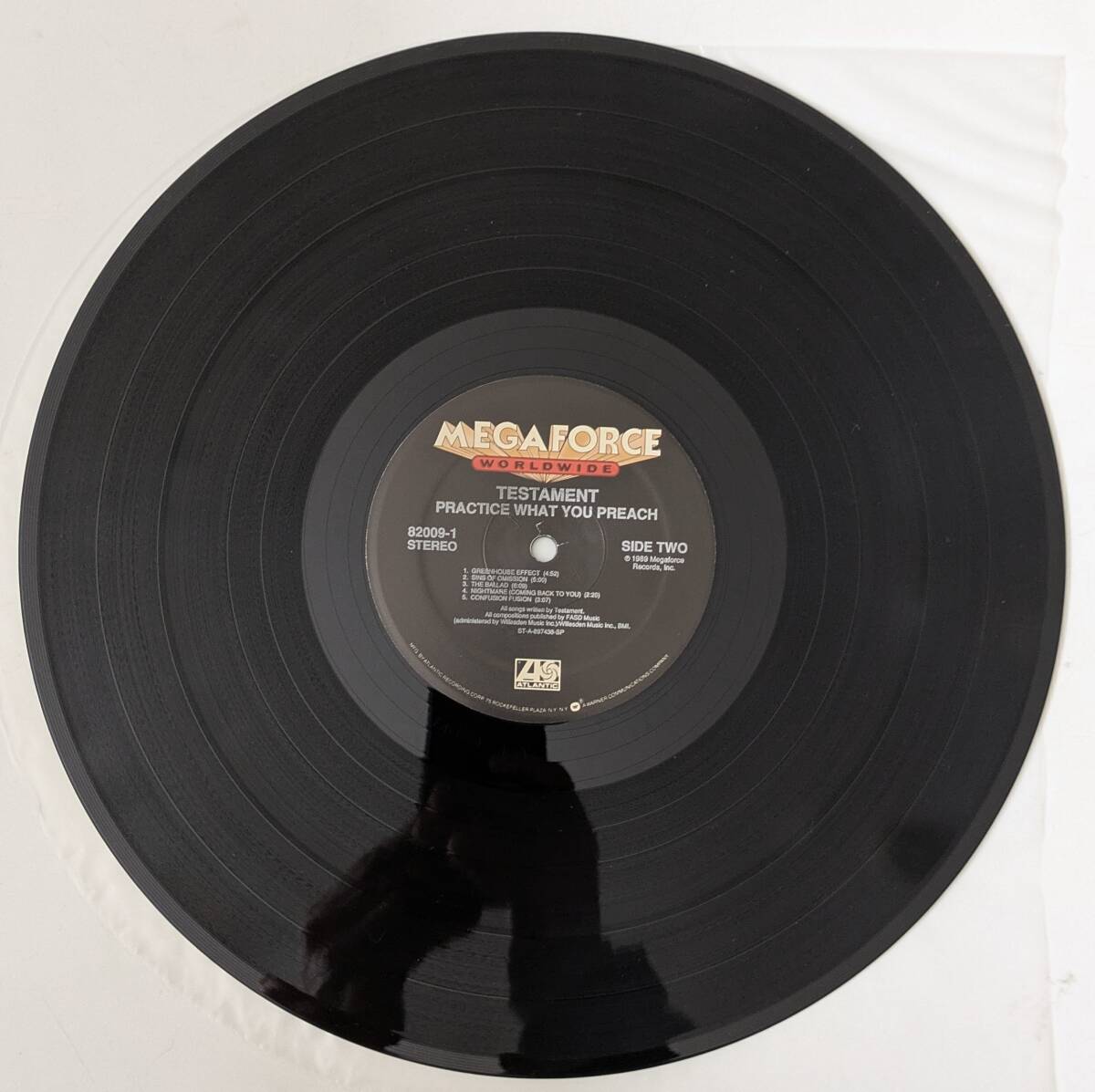 US スラッシュメタル viny LP テスタメント Testament - Practice What You Preach ...