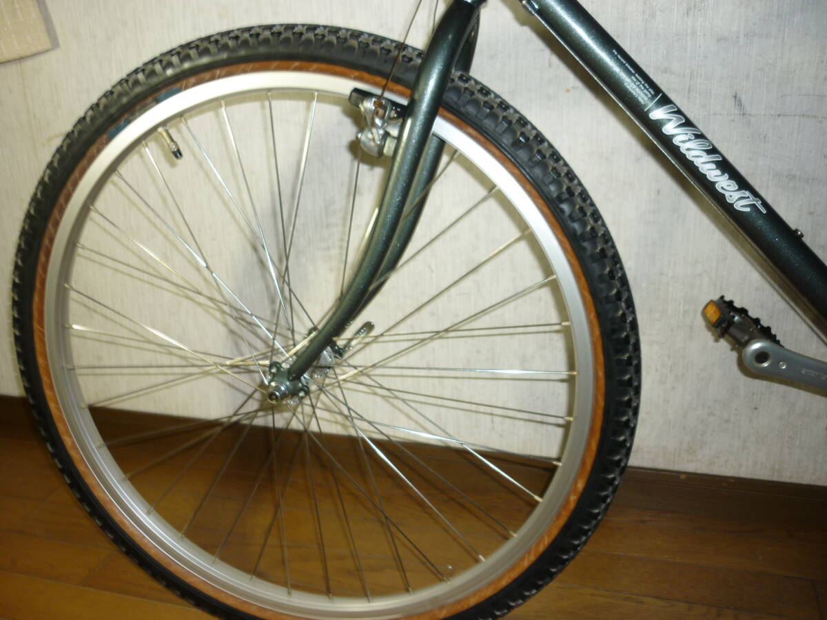 ブリヂストン ワイルドウエスト BS Wildwest WWA500J CR-MO MTB 500 3×7s SHIMANO DEORE ARAYA SAKAE 26インチ 新潟市 240 ...