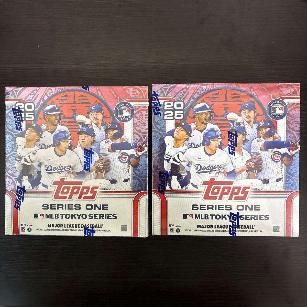 Topps 2025 Series One Tokyo Series Mega Box トップス MLB シュリンク付き 2Box 32パック入り 東京シリーズ Japan Exclusive ...