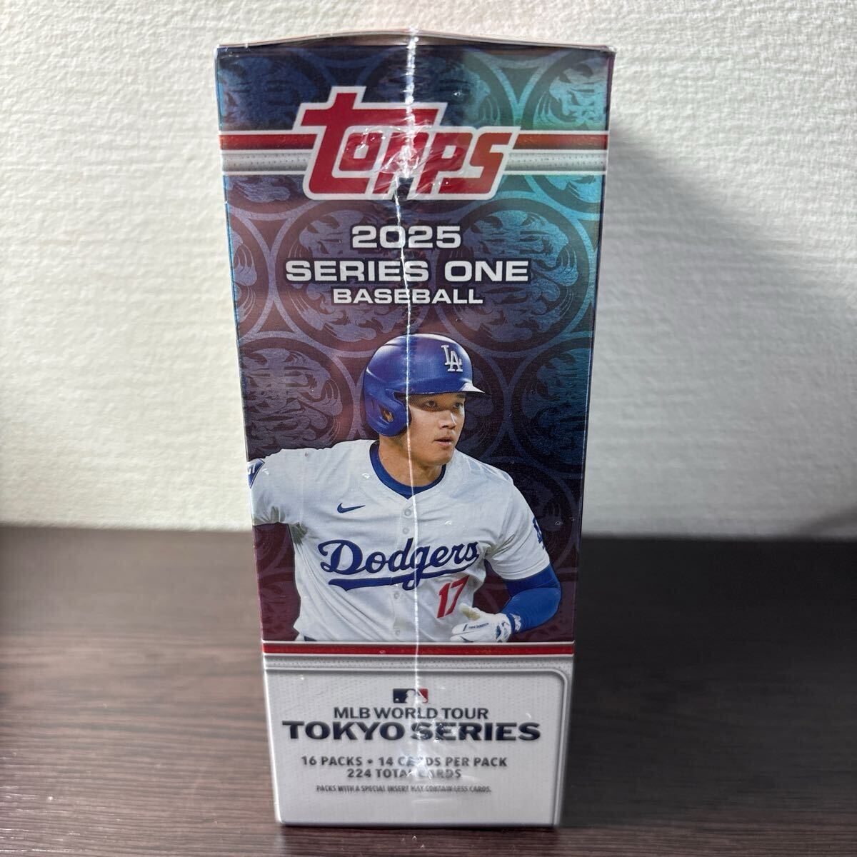 Topps 2025 Series One Tokyo Series Mega Box トップス MLB シュリンク付き 2Box 32パック入り 東京シリーズ Japan Exclusive ...