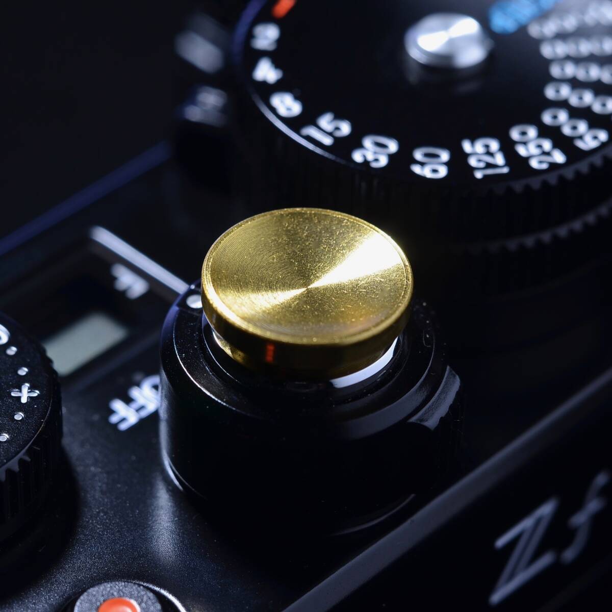 真鍮製 シャッターボタン GFX100RF X-M5 X-T50 X100VI X-E4 X100V X-T5 XT5 X-T4 XT4 X-T30 X-T20 X-T3 X-T2 X-T10 ...