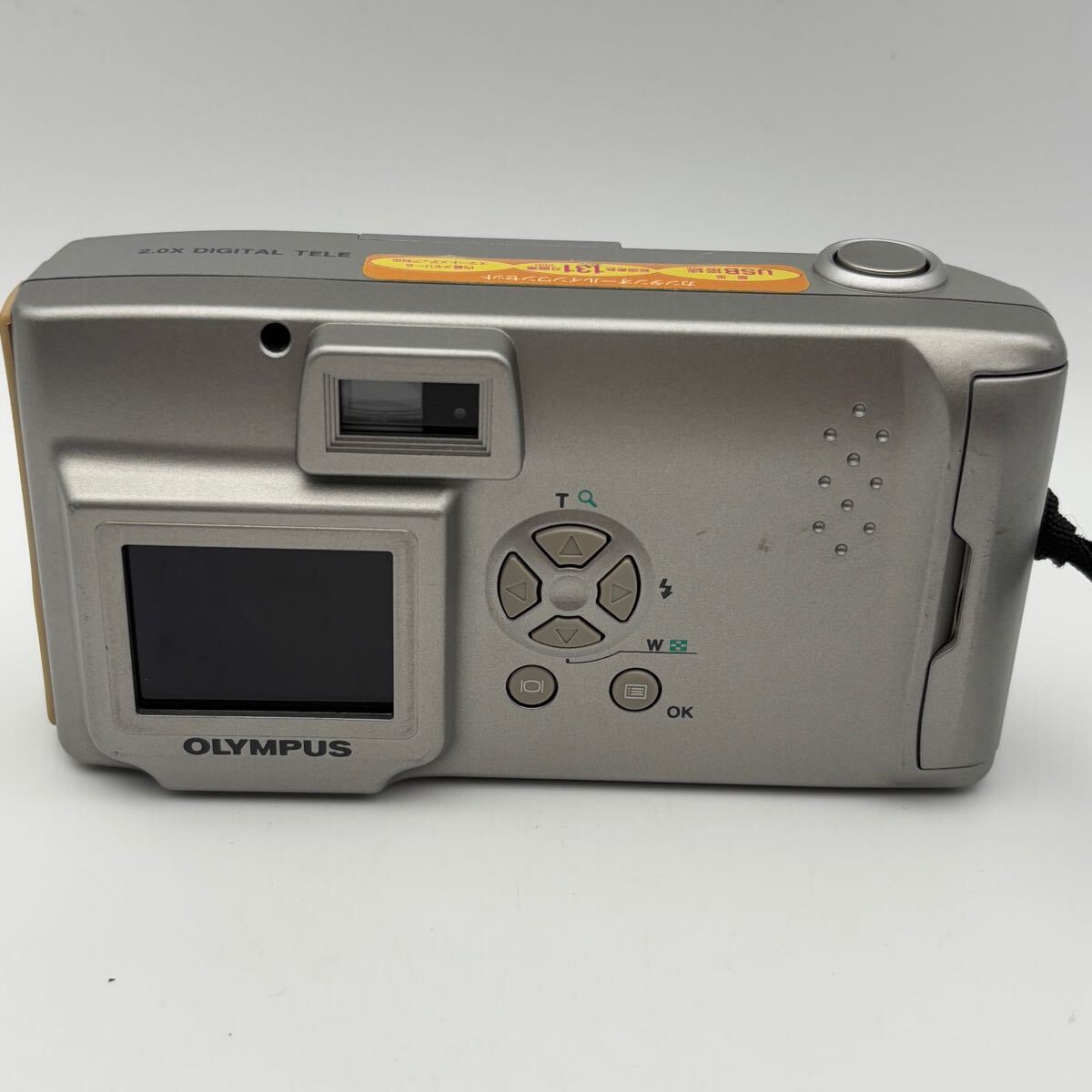 OLYMPUS NO.c-100 DIGITAL CAMERA デジカメ デジタルカメラ オリンパス2.0X DIGITAL TELE 1.3Megapixel OLYMPUS LENS 4 ...
