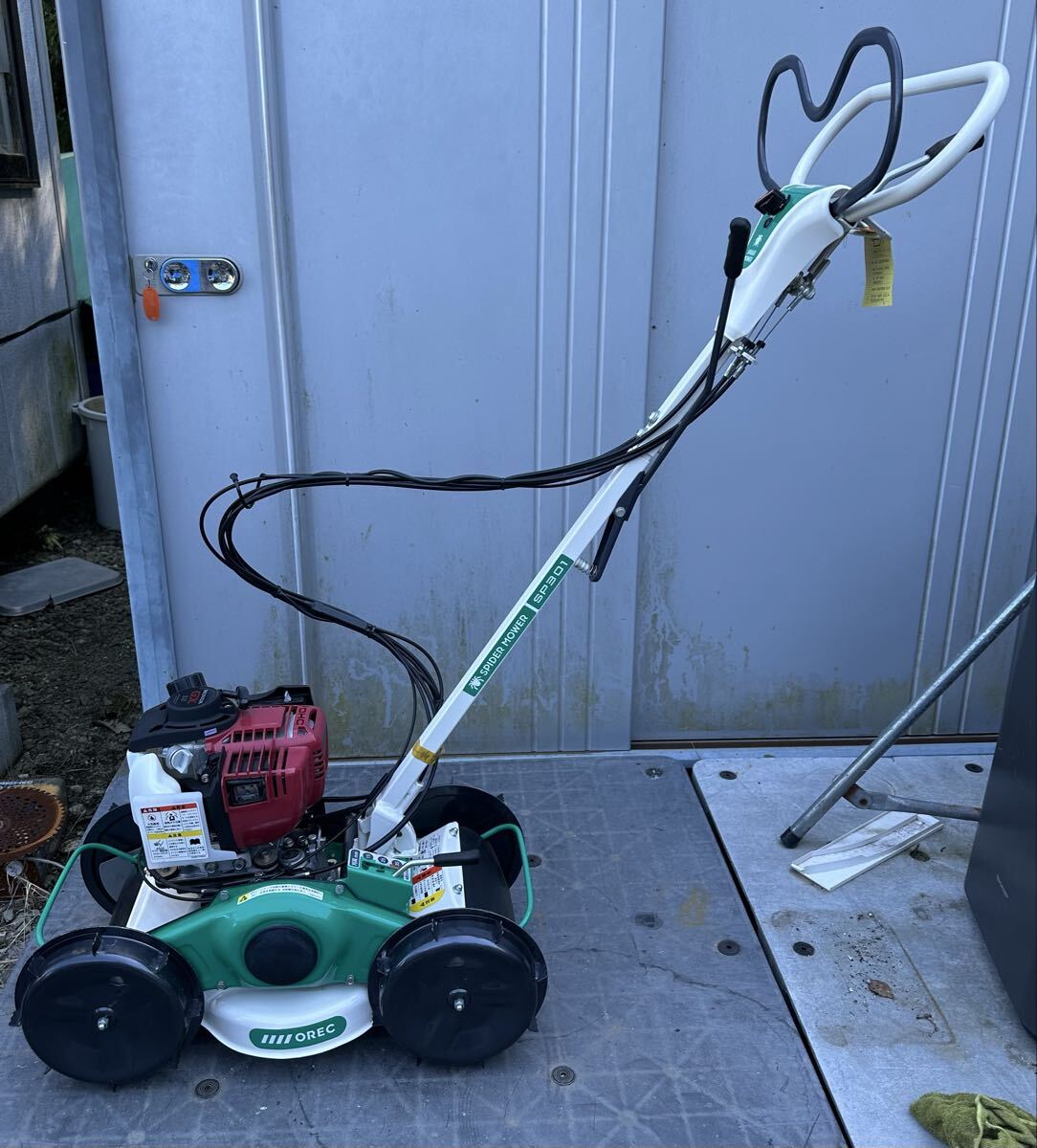 OREC HONDA 4サイクル スパイダーモア SP301 4WD 35.8cc 刈幅300mm ホンダ GX35 自走式草刈機 斜面草刈(本体)｜売買されたオークション情報、yahooの ...