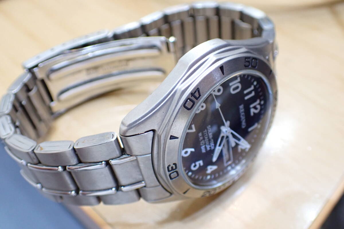 CITIZEN/シチズン レグノ E101-S028302 ソーラー/チタニウム製 メンズ腕時計(その他)｜売買されたオークション情報、yahooの商品情報をアーカイブ公開 - オークファン ...