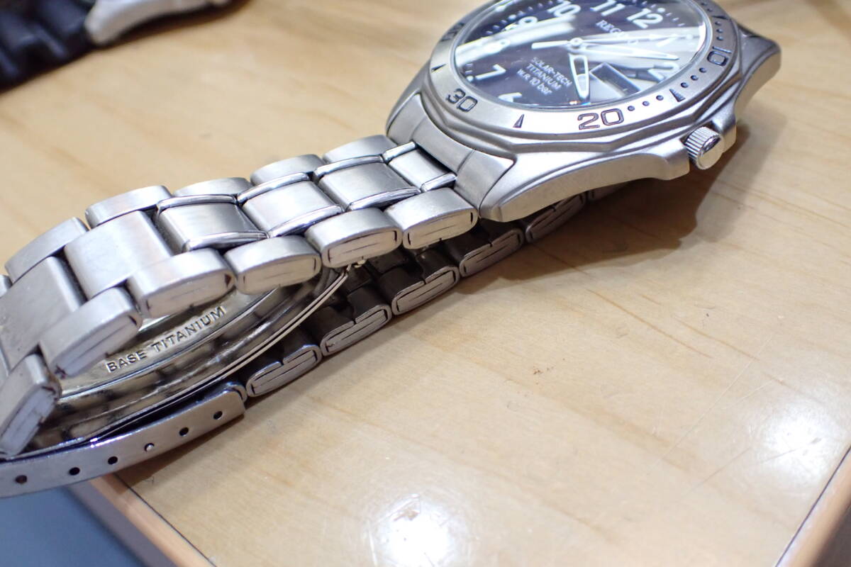 CITIZEN/シチズン レグノ E101-S028302 ソーラー/チタニウム製 メンズ腕時計(その他)｜売買されたオークション情報、yahooの商品情報をアーカイブ公開 - オークファン ...