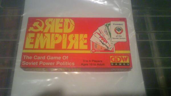 GDW RED EMPIRE カードゲーム(ウォーゲーム)｜売買されたオークション情報、yahooの商品情報をアーカイブ公開 - オークファン ...