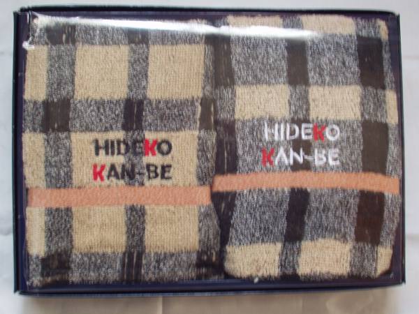 HIDEKO KAN-BE ペアタオル(フェイスタオル)｜売買されたオークション情報、yahooの商品情報をアーカイブ公開 - オークファン（aucfan.com）
