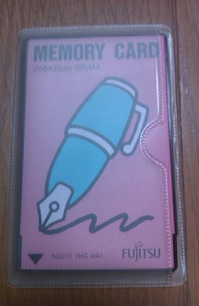 FUJITSU製 SRAMカード PCMCIA TYPE1 PC-CARD 256kB(その他)｜売買されたオークション情報、yahooの商品 ...