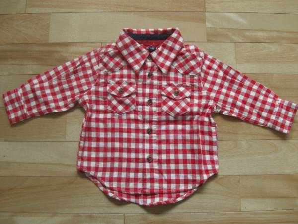 baby gapのチェックシャツ80㎝ GAPFO(80（75～84cm）)｜売買されたオークション情報、yahooの商品情報をアーカイブ公開 - オークファン（aucfan.com）