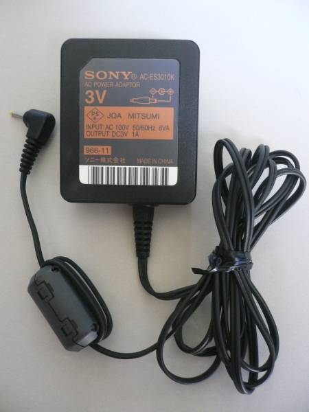 SONY ACアダプタ AC-ES3010K MD:MZ-N920 ICD-ST45/25 MGB-005(変圧器、アダプター)｜売買された ...