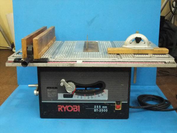 2G リョービ 255ミリテーブルソー BT-2500 良品(切断機一般)｜売買されたオークション情報、yahooの商品情報をアーカイブ公開 ...