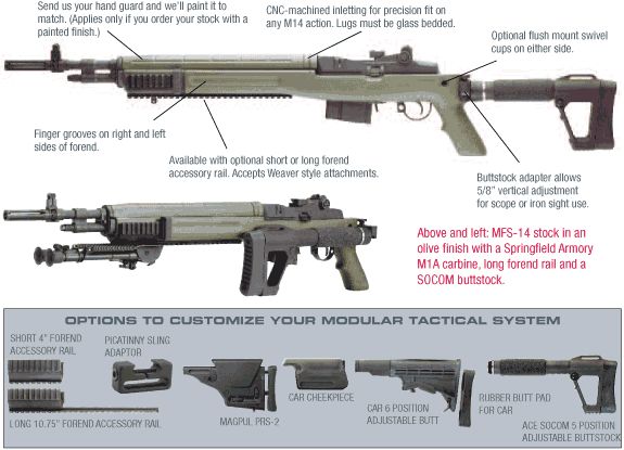 実物 Mcmillan MFS-14 マクミラン M14 ストック OD フル装備(パーツ)｜売買されたオークション情報、yahooの商品情報 ...