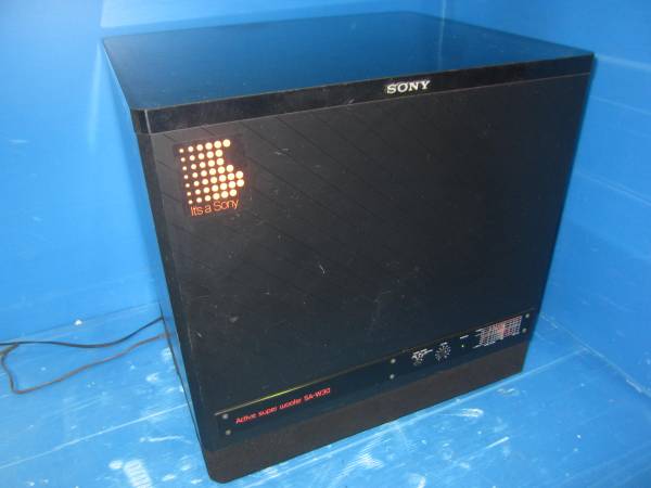 SONY SA-W30 スーパーウーハー 現状 M-402(ウーファー)｜売買されたオークション情報、yahooの商品情報をアーカイブ公開 ...