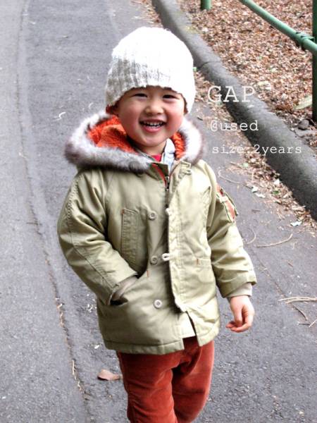 GAP ミリタリー 防寒 コート 2YEARS 90 100 お買い得(100（95～104cm）)｜売買されたオークション情報、yahooの商品情報をアーカイブ公開 - オークファン ...
