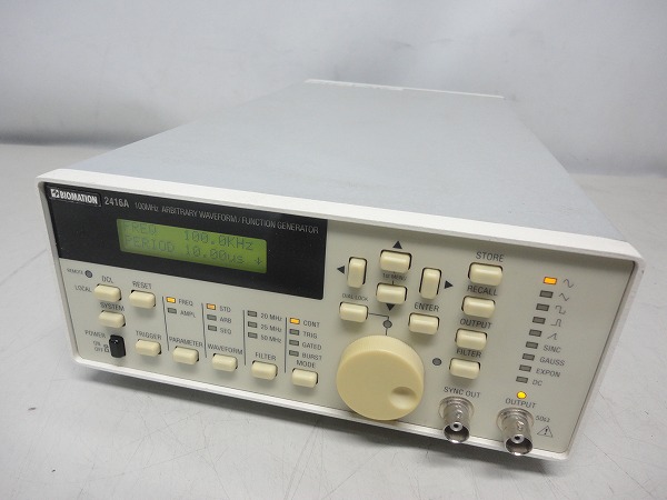 BIOMATION 100MHz FUNCTION GENERATOR 2416A 22192(アマチュア無線)｜売買されたオークション情報 ...