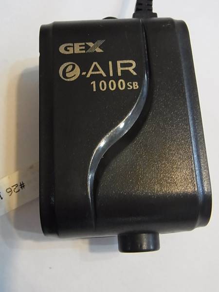 切手可 GEX e-AIR1000SB 50/60Hz エアーポンプ(エアポンプ)｜売買されたオークション情報、yahooの商品情報をアーカイブ公開 - オークファン（aucfan.com）