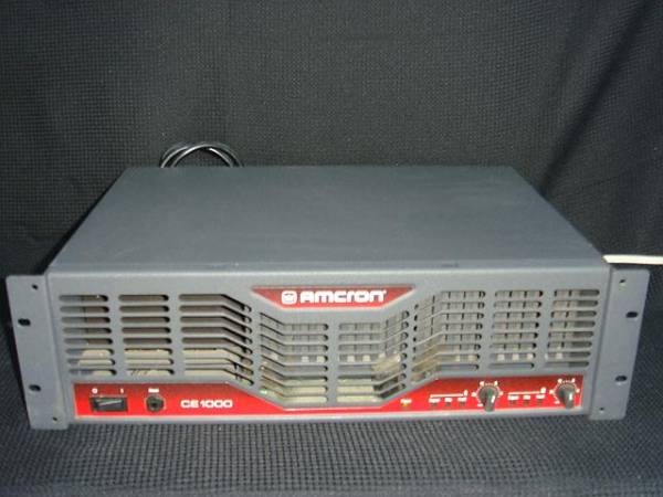 2090K AMCRON アムクロン CROWN パワーアンプ CE1000A(パワーアンプ)｜売買されたオークション情報、yahooの商品 ...