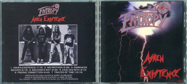 名盤 ENTROPY - ASHEN EXISTENCE 再プレス盤 スラッシュメタル(一般)｜売買されたオークション情報、yahooの商品 ...