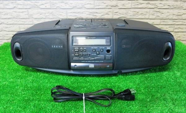 シャープ/SHARP ダブルカセット CDラジカセ QT-C700(ラジカセ)｜売買されたオークション情報、yahooの商品情報をアーカイブ公開 - オークファン（aucfan.com）