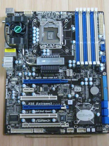 USB3.0 SATA6Gb/s ASRock X58 Extreme3 LGA1366 6コア 訳有(PC/AT互換機)｜売買された ...
